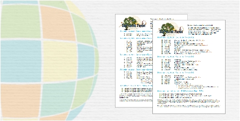 pixels2Pages | The Enchanted Forest Crop Interactive Agenda