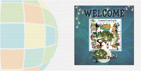 pixels2Pages | Enchanted Forest Crop Welcome