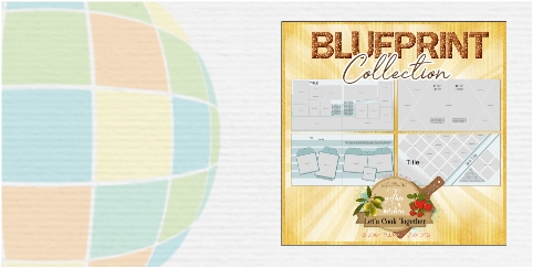 pixels2Pages | Let's Cook Together Crop Blueprint Collection