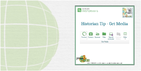 pixels2Pages | Historian Tip: Get Media